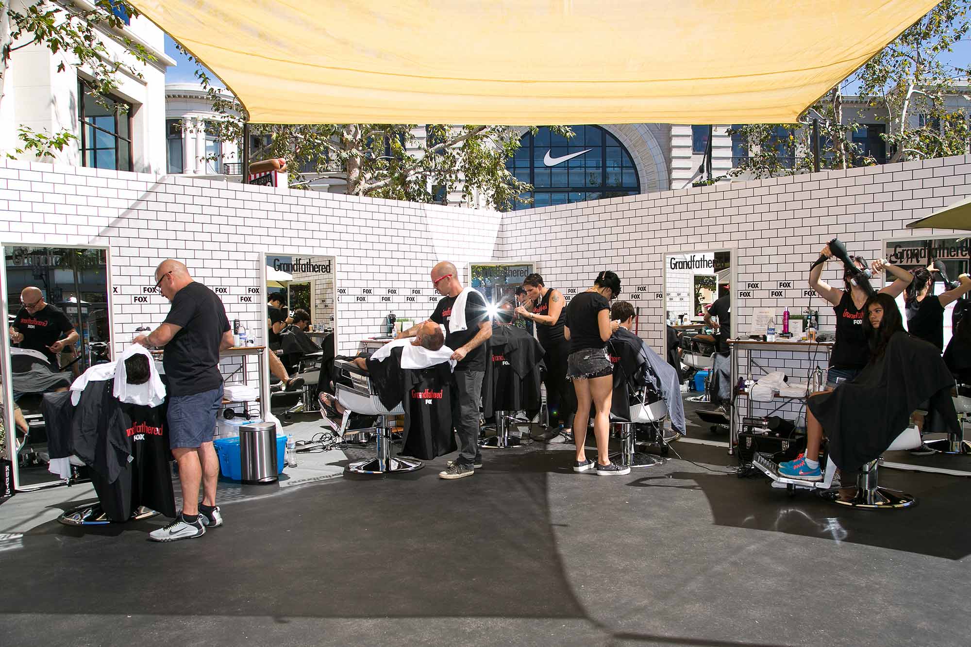 Fox Grandfathered Pop-Up Barbershop – MAG